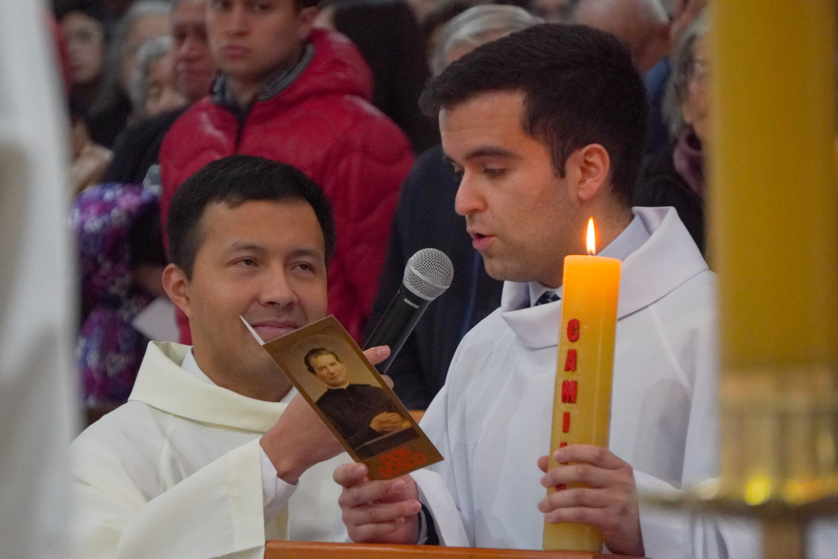 Con un "Sí" para Siempre: Camilo Peña realiza su Profesión Perpetua como Salesiano de Don Bosco